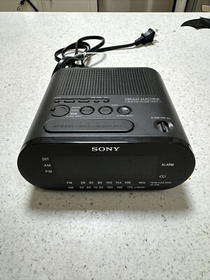 Sony Dream Machine Clock Radio - Black (ICFC218) 27242704602| eBay