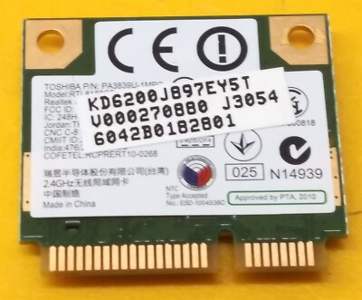 ⭐️⭐️⭐️⭐️⭐️ Laptop Wifi Module Wireless Card Adapter Toshiba Satellite ...