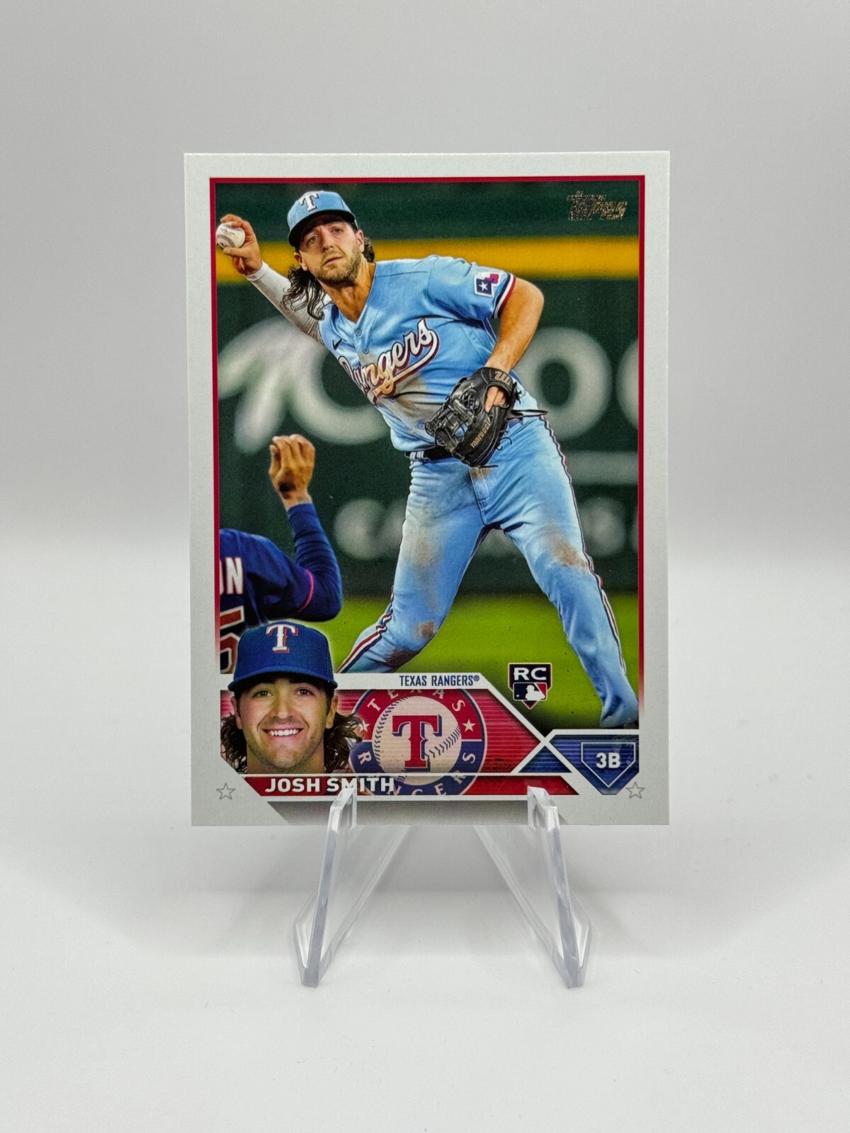2023 Topps Series 1 #37 Josh Smith Rookie RC Texas Rangers Baseball | eBay