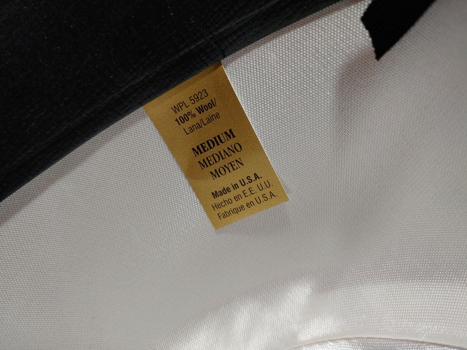 Bailey 100% Red Wool WPL 5923 Medium Men's Hat MADE IN USA | eBay