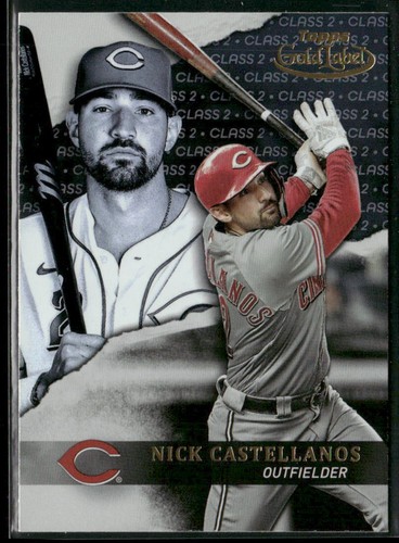 2020 Topps Gold Label - Nick Castellanos #28 Class 2 Black for sale ...