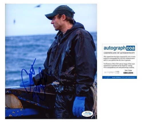 Jake Anderson "Deadliest Catch" AUTOGRAPH Signed 8x10 Photo ACOA | eBay