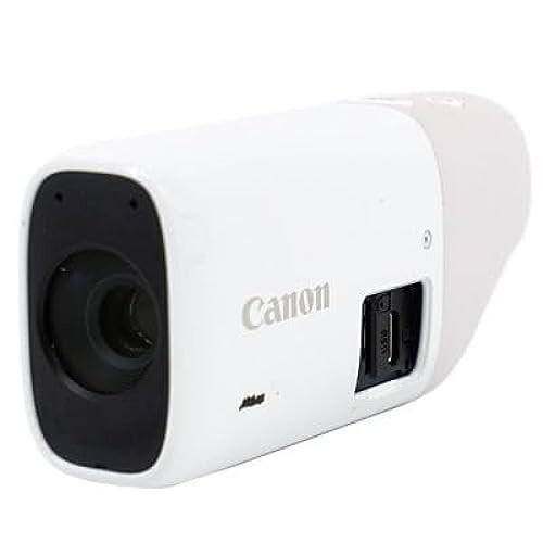 Canon PowerShot ZOOM 12.1MP Compact Telephoto Monocular Camera - White ...