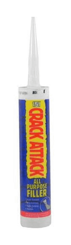 151 CRACK ATTACK ALL PURPOSE FLEXIBLE FILLER 500G INTERIOR EXTERIOR ...