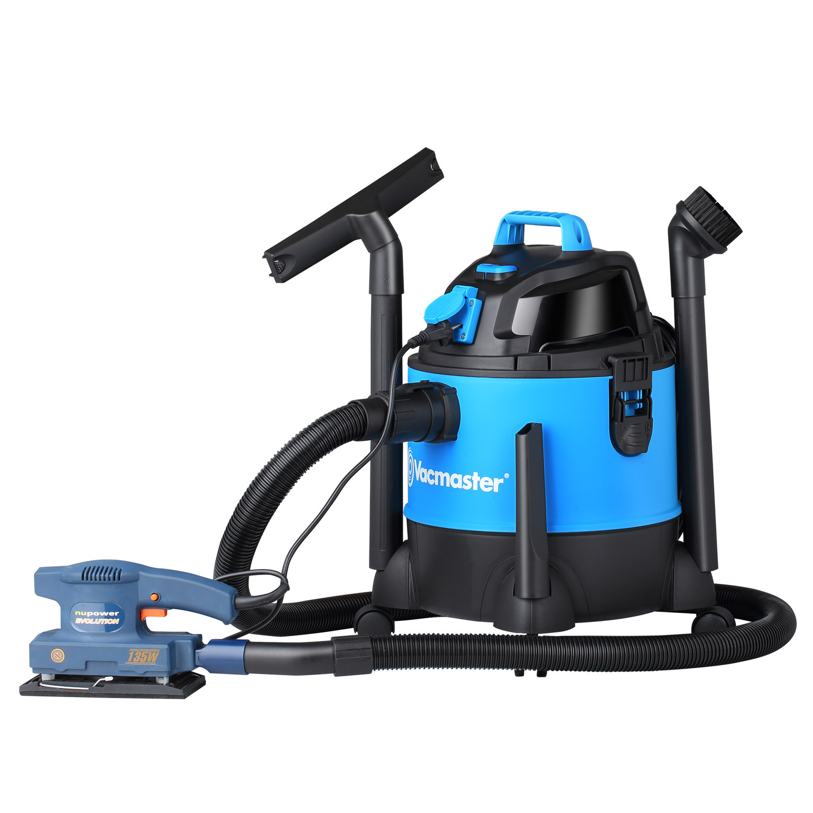 Wet and Dry Vacuum Power Take Off Workshop Dust Extractor 20L Vacmaster ...