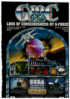 (-0-) GAME RARE Advert GLOC R360 ATARI AMIGA 30cm x 21cm POSTER | eBay UK