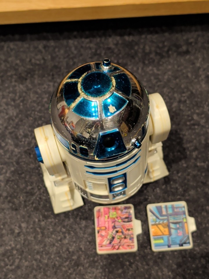 VINTAGE STAR WARS 1978 KENNER 12” R2-D2 ACTION FIGURE DEATH STAR PLANS ...