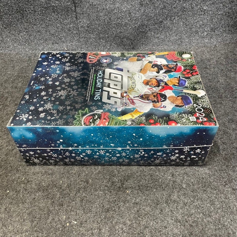 TOPPS 2024 Topps MLB Holiday Baseball Trading Card 6 Tins Sealed | eBay