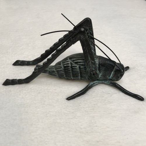 Vintage Cast Iron Insect Cricket Grasshopper Schistocerca Locust ...