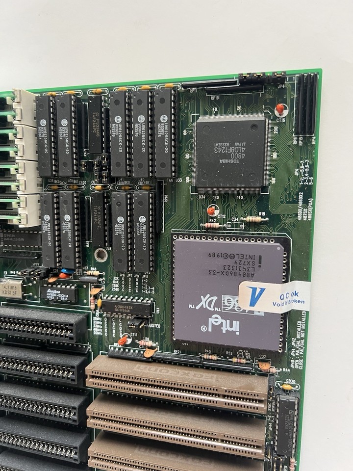 Gemlight GMB-486UNL + Intel 486DX-33 + Ram & Original Manual Included ...