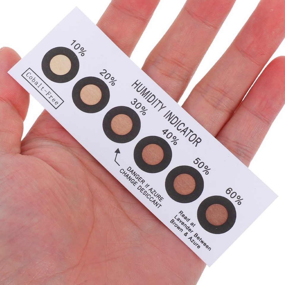 2 Count Small Humidity Measuring Card Home Moisture Indicator ...