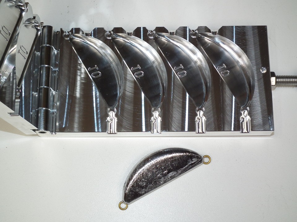 Crescent Sinker Multi Cavity Production molds 1/2 to 16oz sizes ...