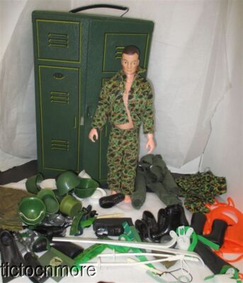 VINTAGE ACTION SOLDIER FIGURE FORIEGN FACE BRUNETTE GI JOE / MINTEX ...