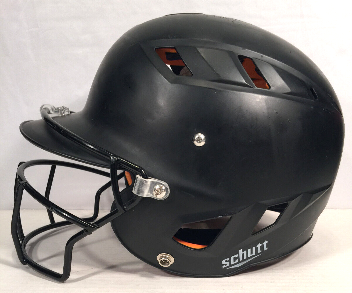 SCHUTT Baseball Batting Helmet w/ Face Guard Sz 6 1/4 to 7 - 325600S ...