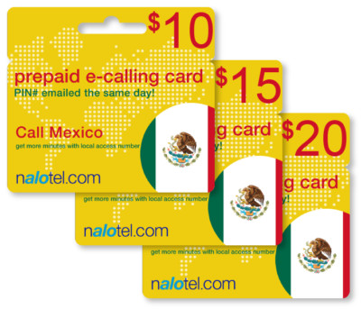 Cheap International calling card for Mexico with emailed PIN | eBay