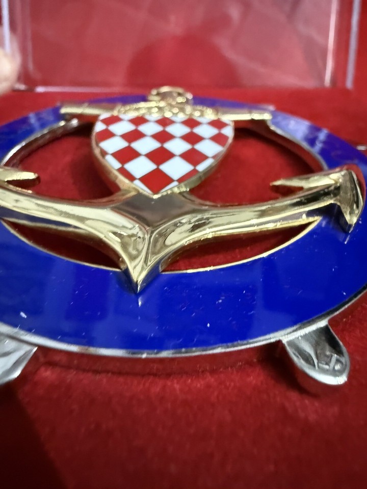 Original YCM Yacht Club De Monaco Badge Emblem Logo Badge Plate Grille ...