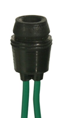 Miniature Wedge Bulb Lamp Socket, rubber head, for W2x4.6d and W2.1x4 ...