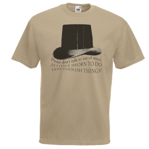 Unisex Khaki James Delany Taboo Pirate TV Series Quote T-Shirt | eBay