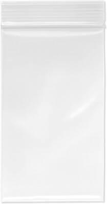 3x5 Clear Ziplock Plastic Bags 6 Mil HEAVY-DUTY Poly Reclosable 100 ...