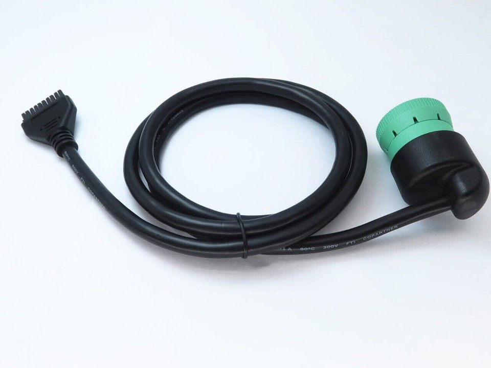 9-Pin J1939 to 10-Pin Cable PT30 ELD ECM Truck Freightliner Kenworth ...
