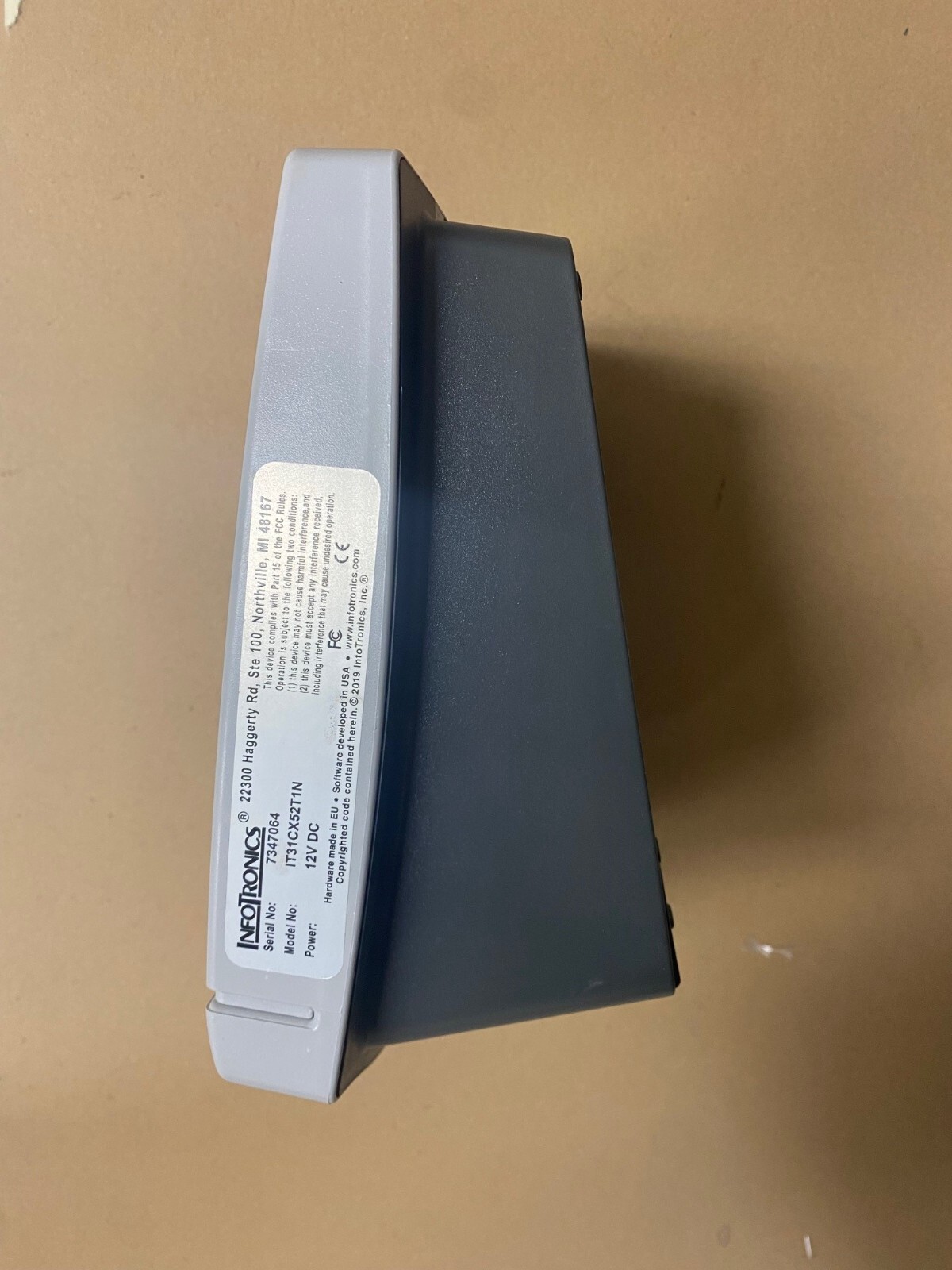 InfoTronics Office time clock Machine IT31CX52T1N - Auto Payroll w ...