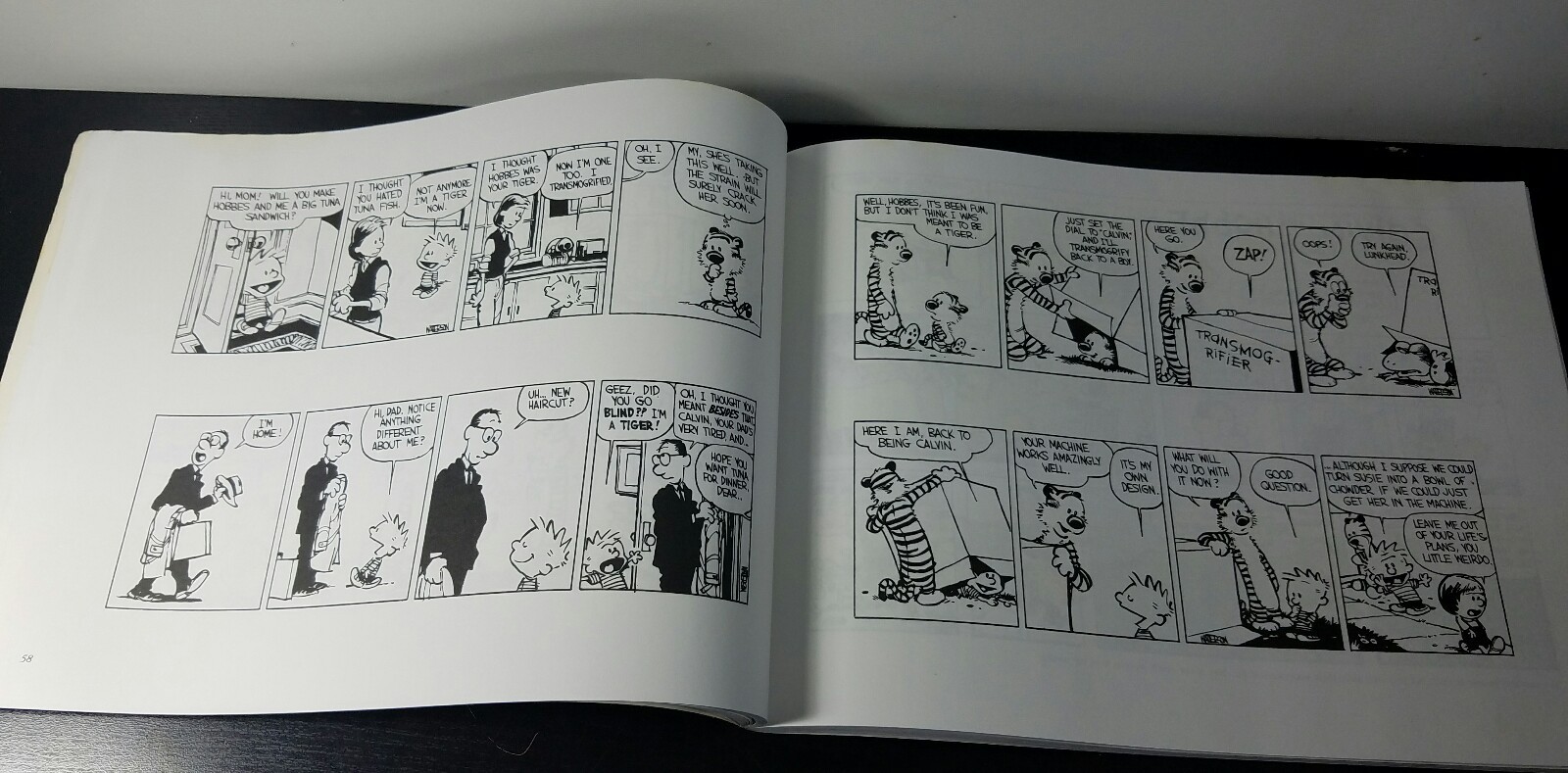 Calvin and Hobbes Tenth Anniversary Book by Bill Watterson Prebound ...