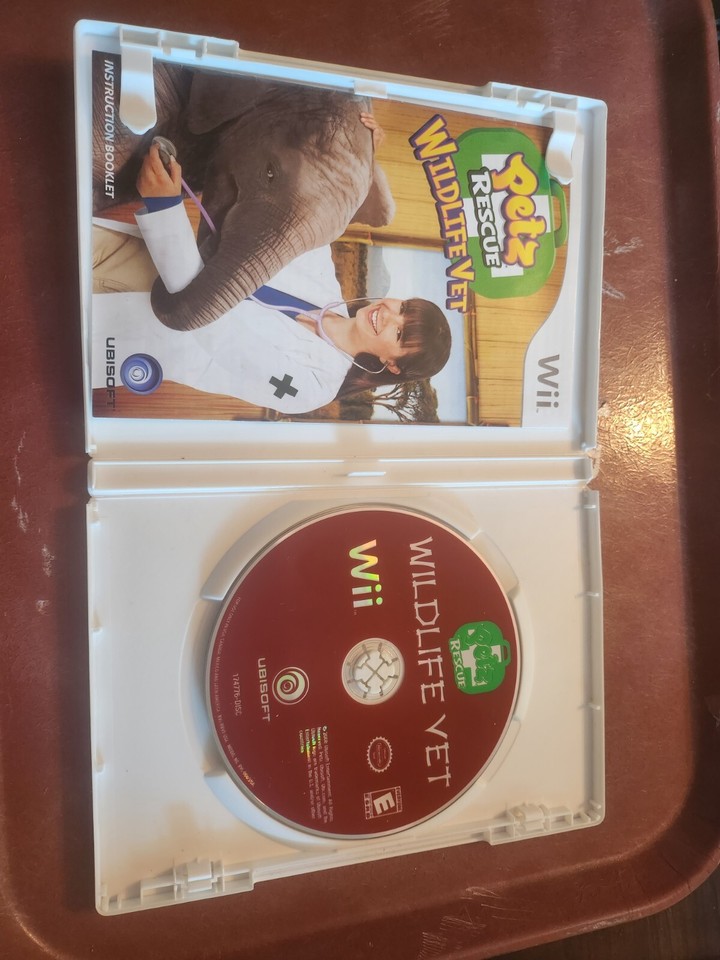 Petz Rescue Wildlife Vet - Nintendo Wii - Video Game - VERY GOOD ...