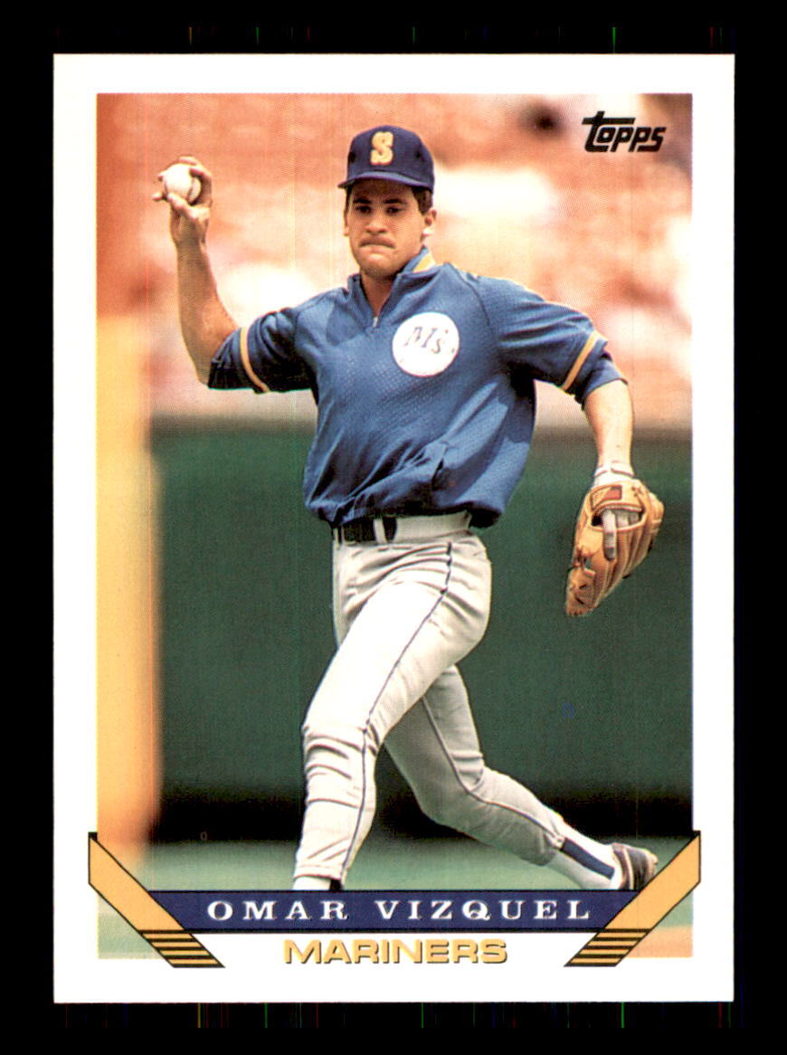 1993 Baseball Topps Omar Vizquel Seattle Mariners #68 | eBay