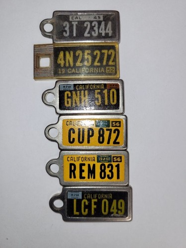 California Disabled American Veterans (DAV) 6 Different License Tags | eBay