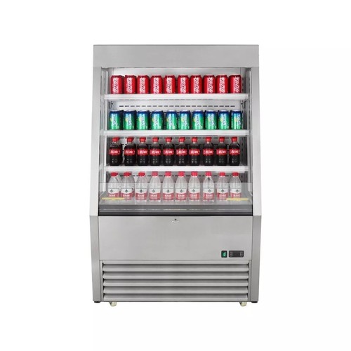 Fricool 36" Vertical Open Air Cooler Display Case Refrigerator NEW | eBay