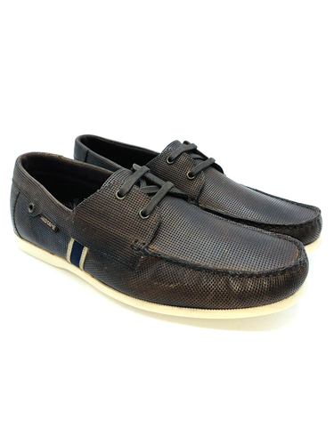 RedTape Men Stratton Leather Boat Shoes - Dark Tan, US 10 / EUR 43 | eBay