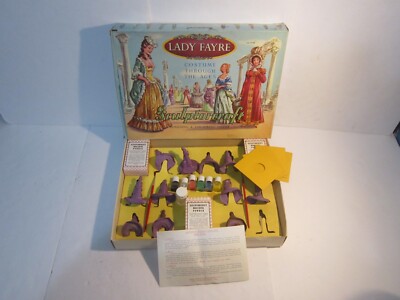 Vintage LADY FAYRE Sculptorcraft Moulding & Coloring Outfit Set Made in ...