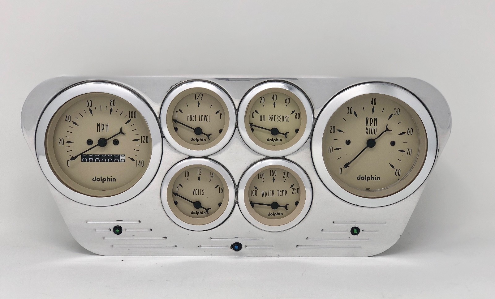 1953 1954 1955 Ford Truck 6 Gauged Dash Panel Cluster Set Billet Insert ...