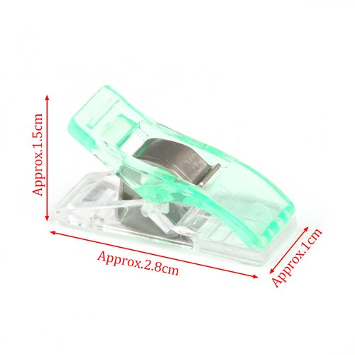 50/100Pcs Plastic Holding Clip Set Crafts Quilting Sewing Knitting ...