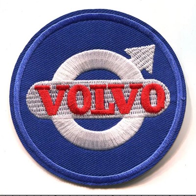 Embroidered Iron on patch Volvo Motors Emblem Badge Logo Automotive | eBay