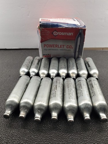 Crosman Powerlet Co2 Cartridge, 12g - 15 Pack | eBay
