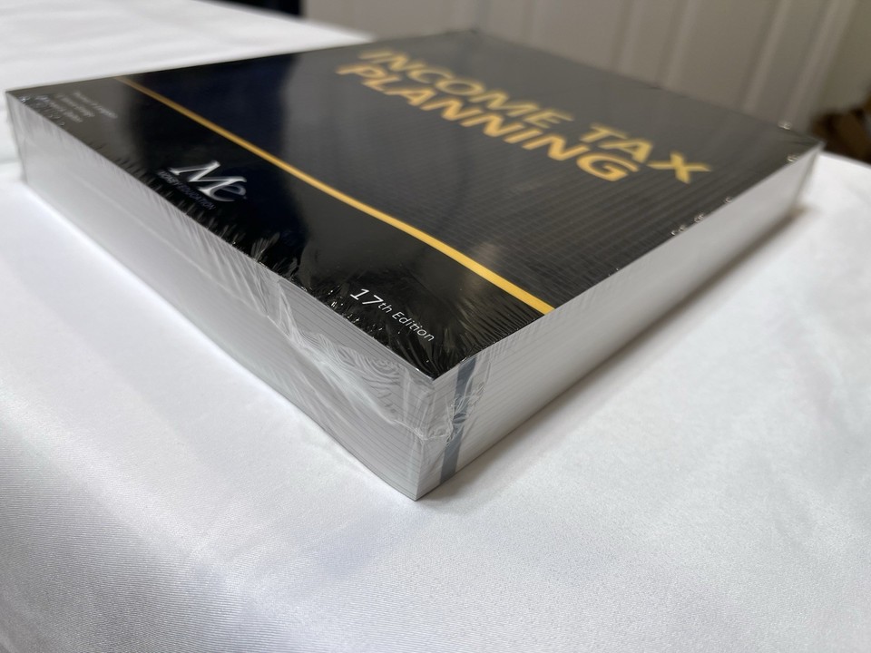 $194 Brand New Latest 17th Edition CFP Textbook INCOME TAX PLANNING by ...
