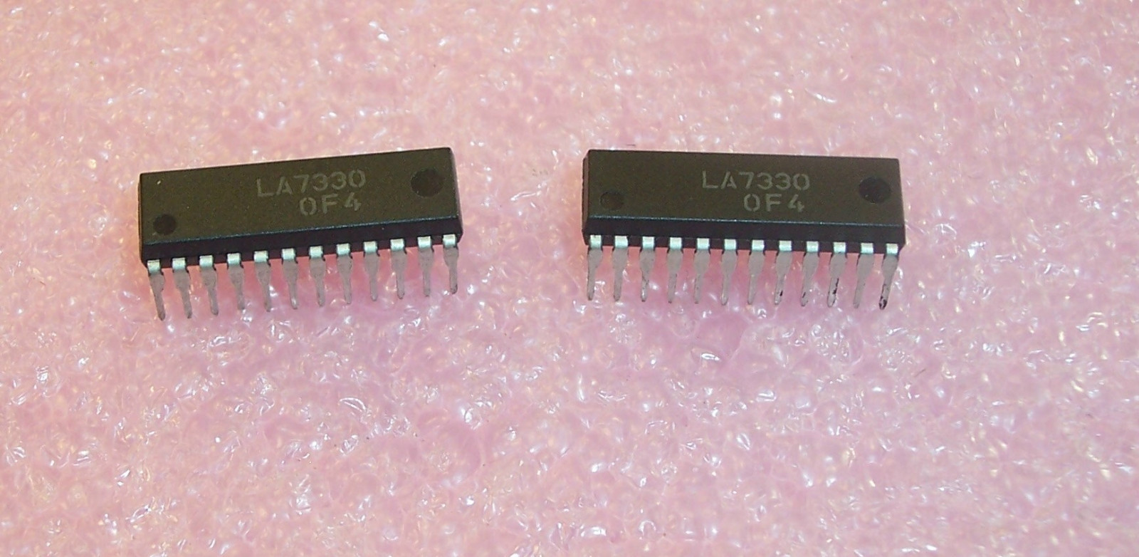 QTY (5) LA7330 SANYO SHRINK24 DIP PACKAGE CHROMA SIGNAL PROCESSOR FOR ...