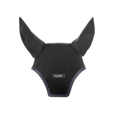 EquiFit Ear Bonnet Black with Logo | eBay