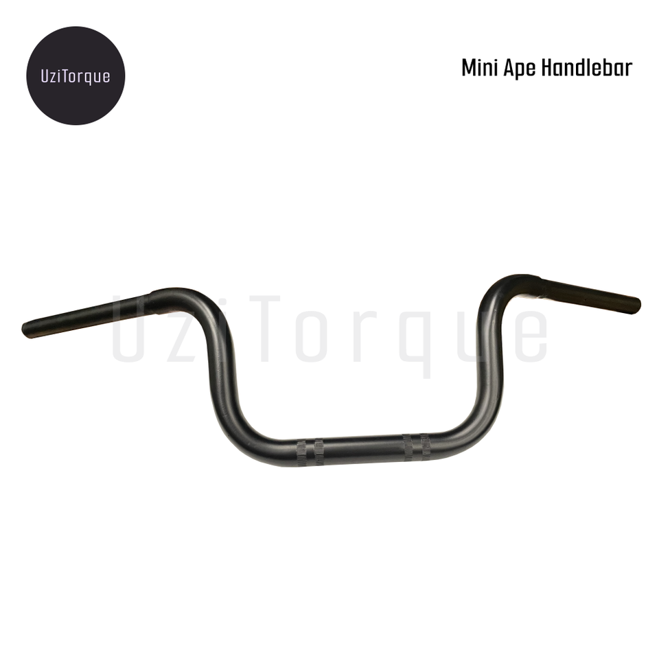 Mini Ape Handlebar Fit For Royal Enfield Super Meteor 650 (Black) | eBay