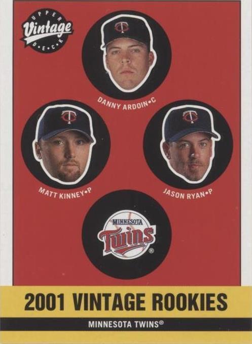 2001 Upper Deck Vintage - Matt Kinney, Danny Ardoin, Jason Ryan #352 ...