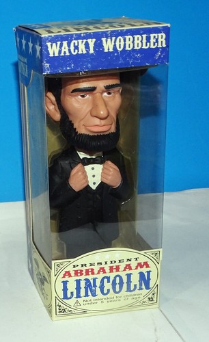 Funko Wacky Wobbler President Abraham Lincoln 2009 release | eBay