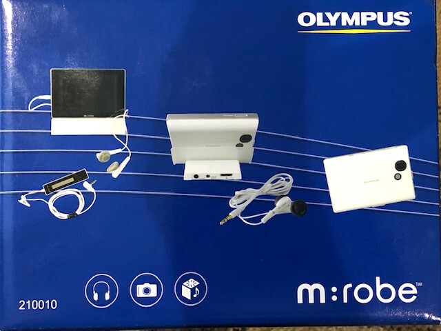 Olympus m:robe MR-500i White 20GB Digital Media Player/Camera RARE and ...