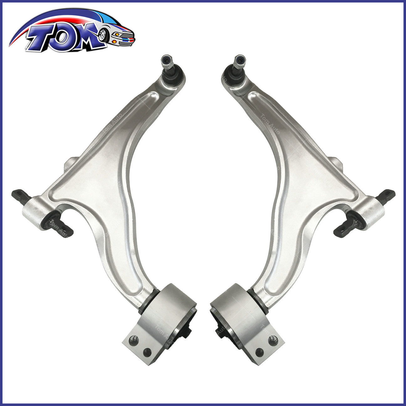 2PCS Front Lower Left & Right Control Arms For 2010 2011 2012-2016 ...
