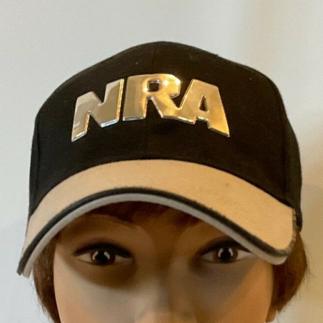 NRA Baseball Hat Adjustable Cap Metal-look Hunting 2n… - Gem