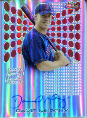 David Murphy Autographed 2004 Topps Finest Refractor Card | eBay