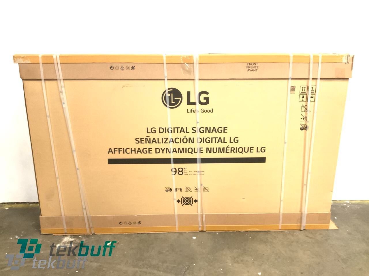 LG 98UH5F-H 98" 4K UHD LED Display - Digital Signage - Black | eBay