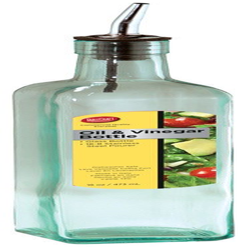 Salad Olive Oil Vinegar Glass Dispenser Bottle Kitchen Staple Cooking ...