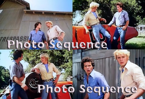 Dukes of Hazzard Tom Wopat John Schneider PHOTO Sequence #10 | eBay