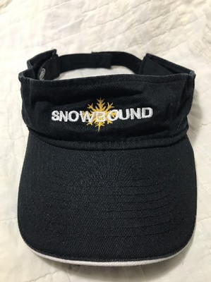 Snow Bound Snowboarding Skiing Mountain Snow Black Baseball Hat Sun ...